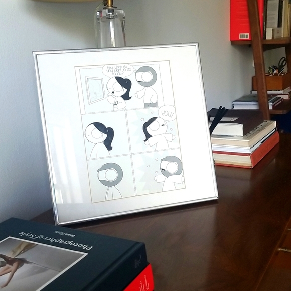 Art | Official Cortana Art Print Picture Piece Framed In Silver | Poshmark